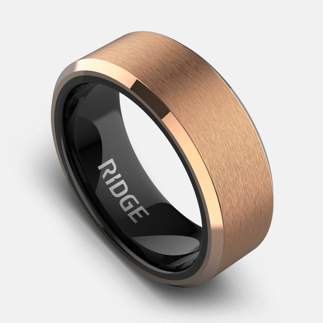Men's Rings in Modern Style: Titanium, Gunmetal, 24k Gold & More ...